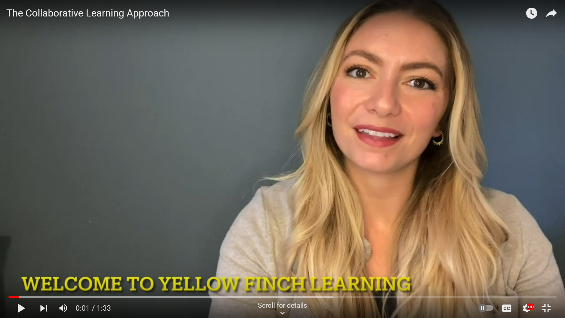 Collaborative Approach – Yellow Finch Learning
